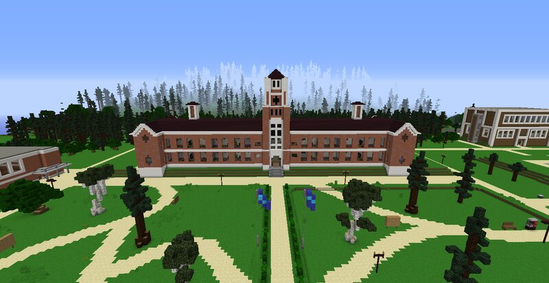 University - Universidade 🏢🏫🌲 Minecraft Map