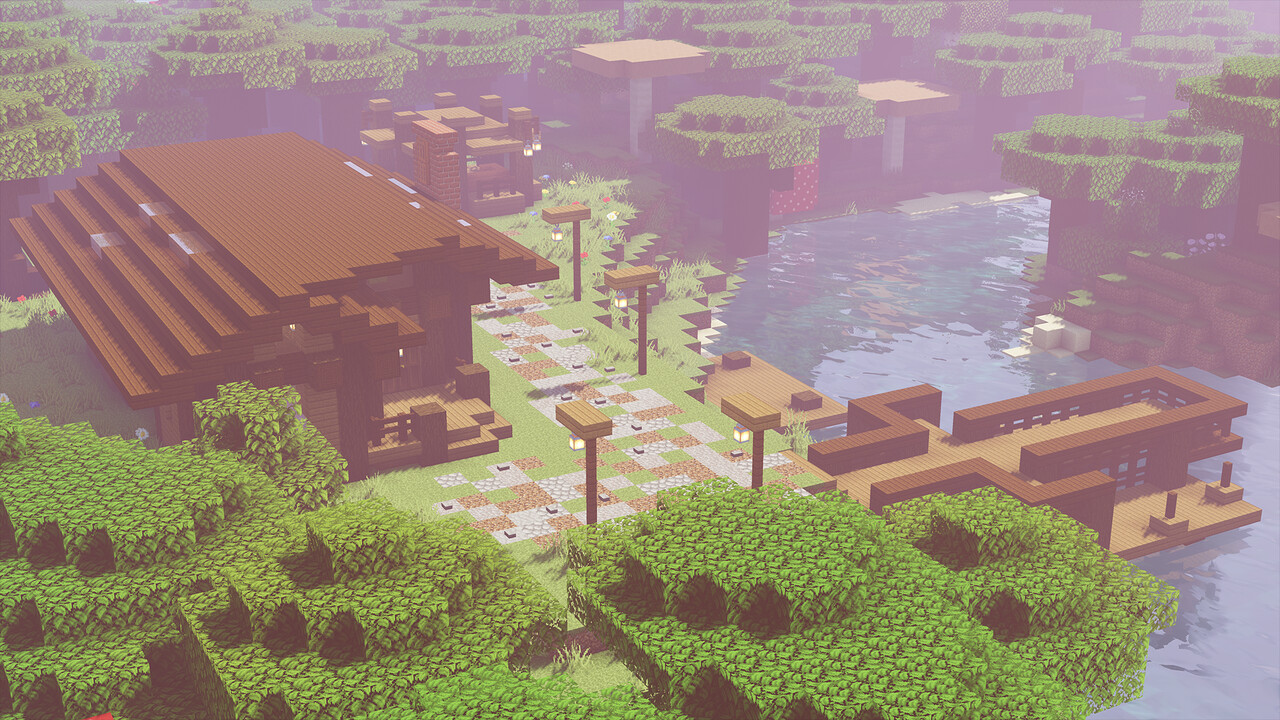 Dark Oak House by FullMetalDeniz Minecraft Map