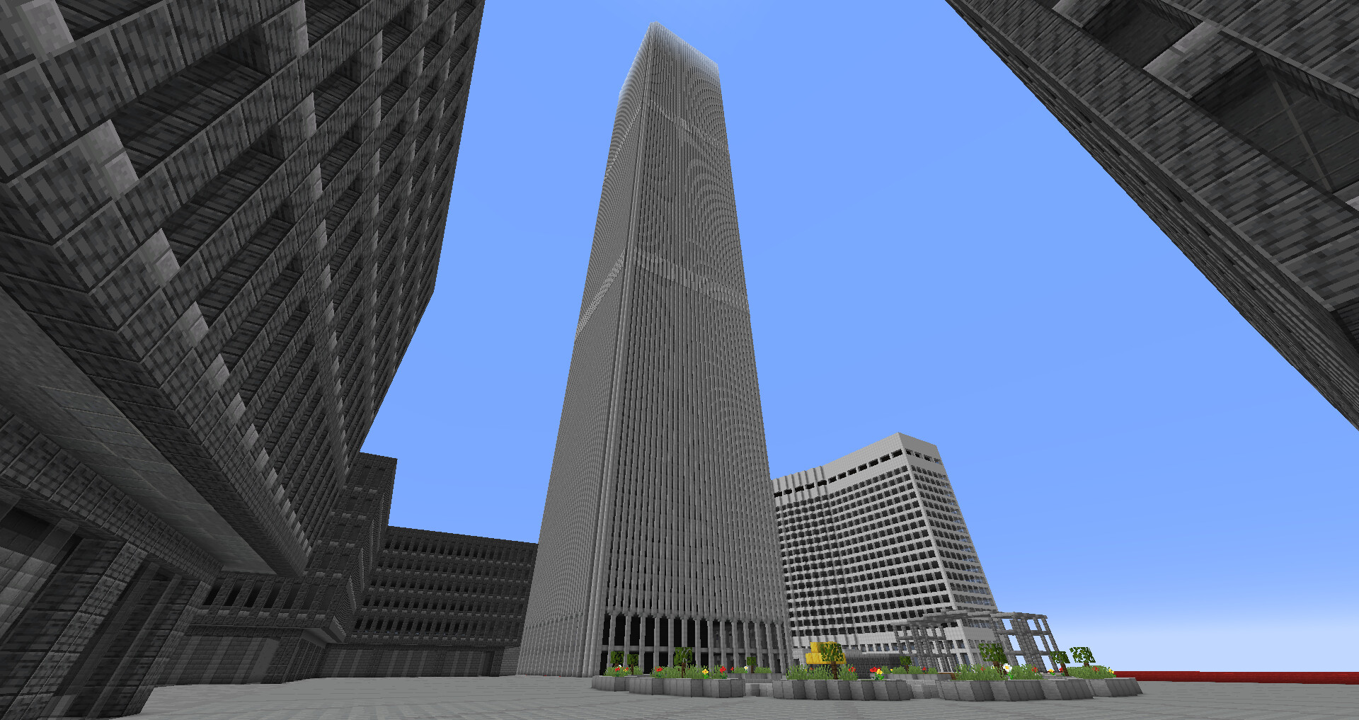 Old World Trade Center(1:1) + Timelapse Minecraft Map