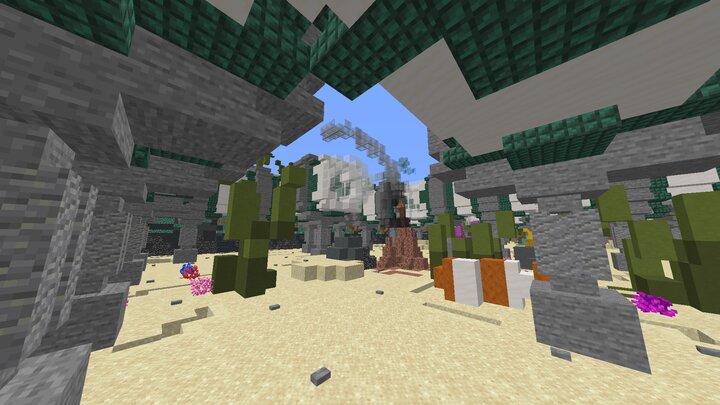 Sea & Tubes Minecraft Map