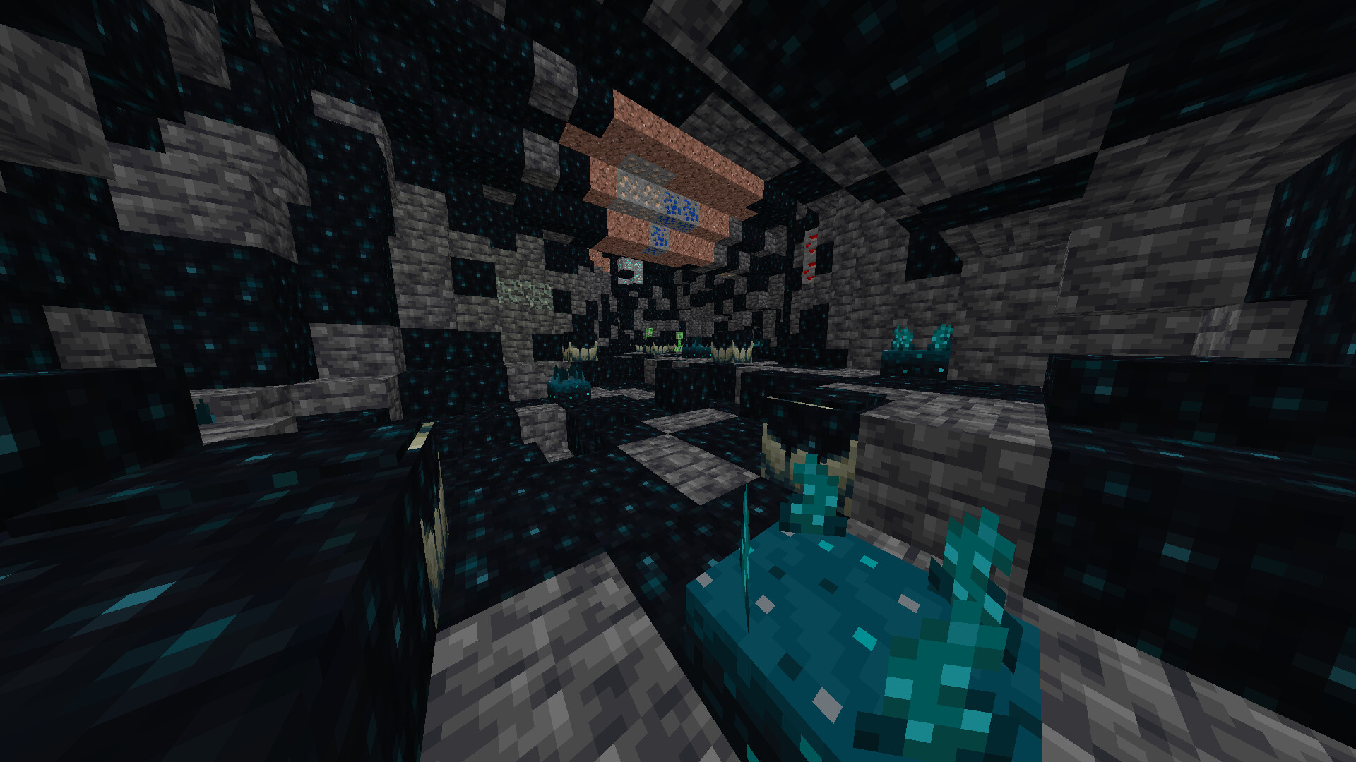 Deep Dark + Texture Minecraft Map