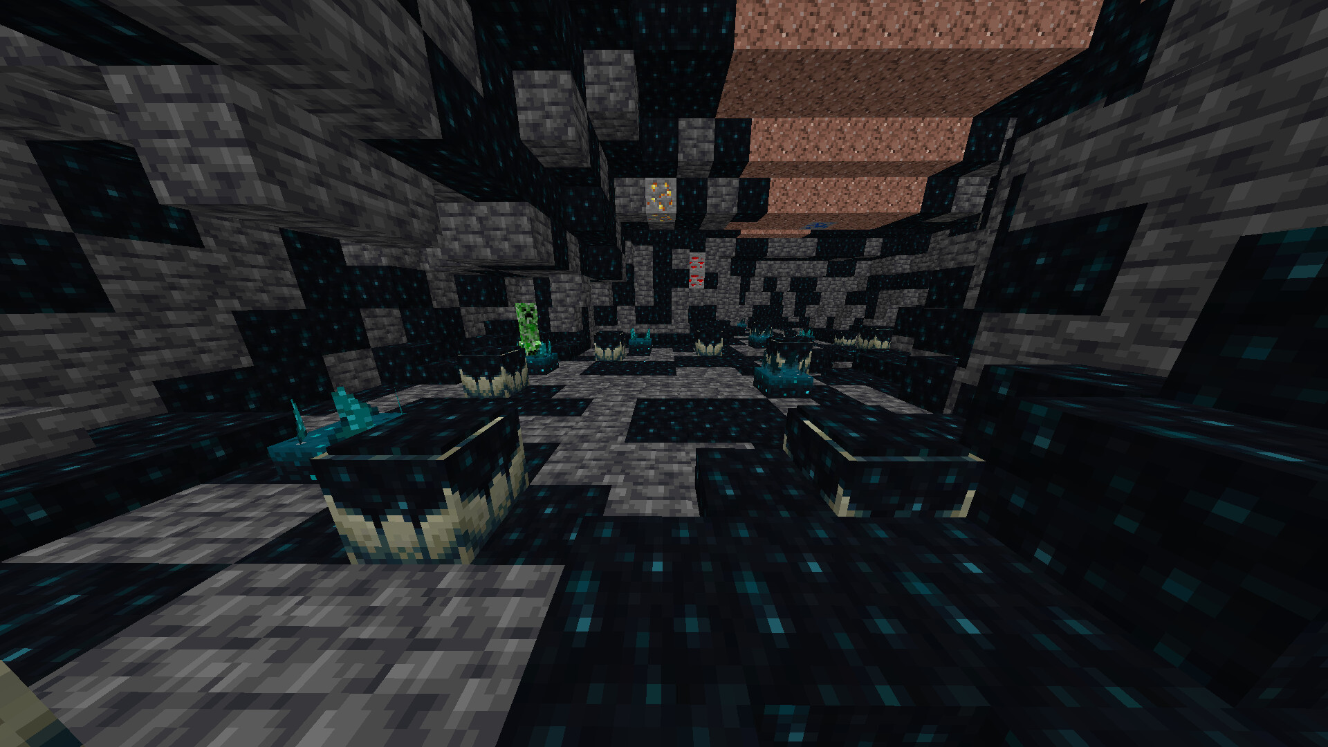 Deep Dark + Texture Minecraft Map