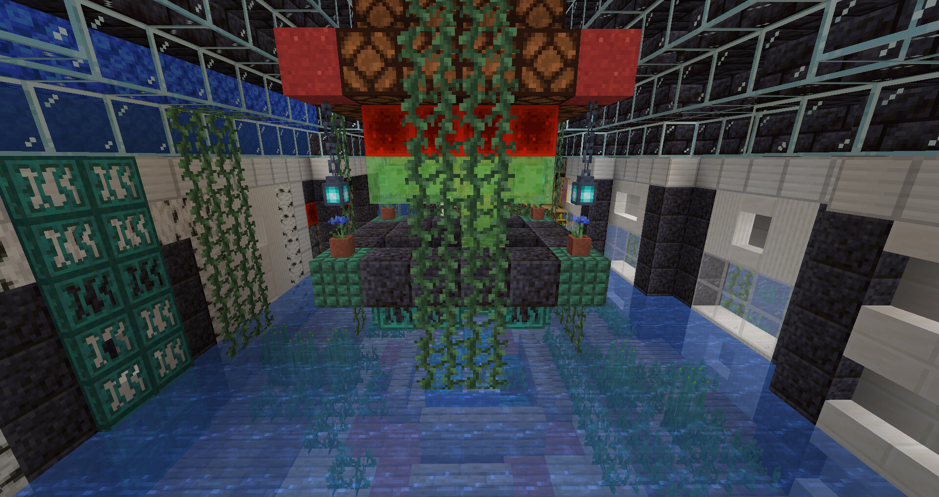 Redstone Flooded Survival Map {Java 21w05b} Minecraft Map