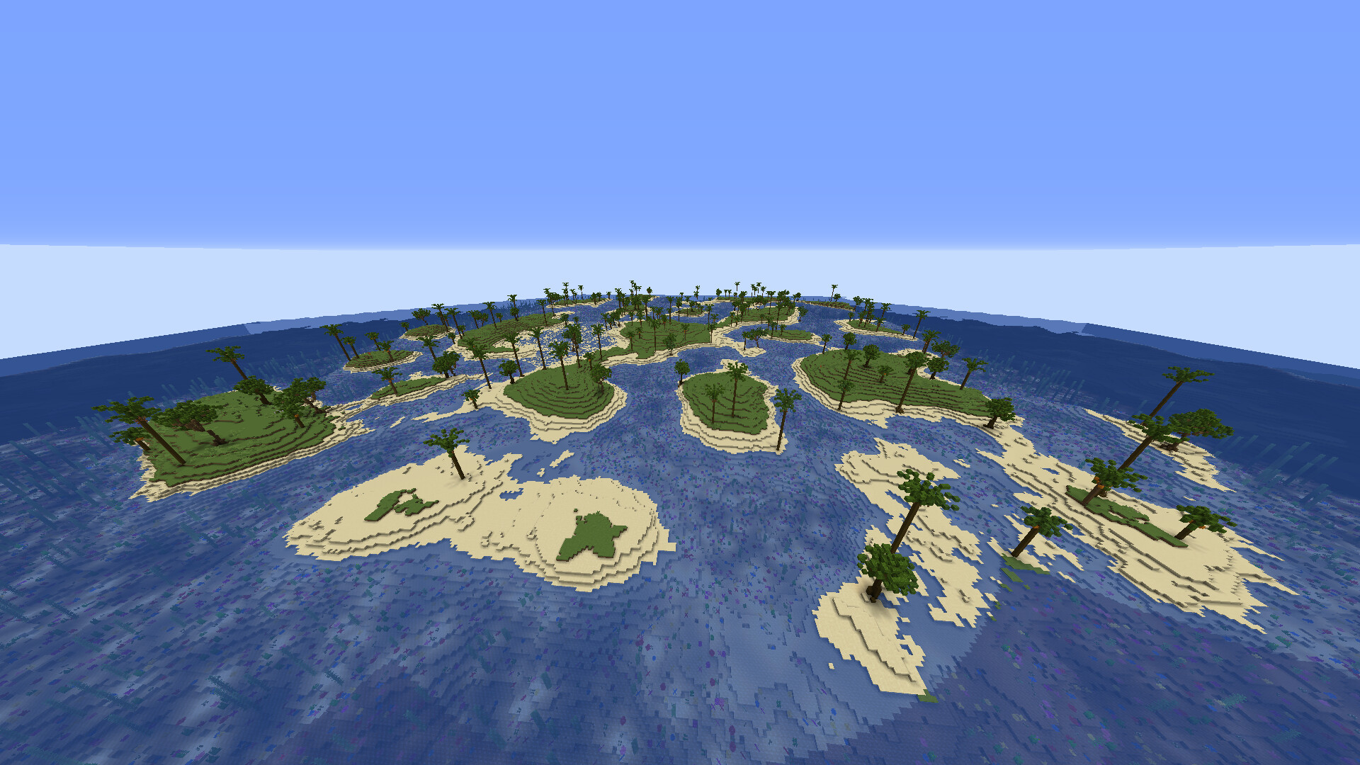 small tropical islands Minecraft Map