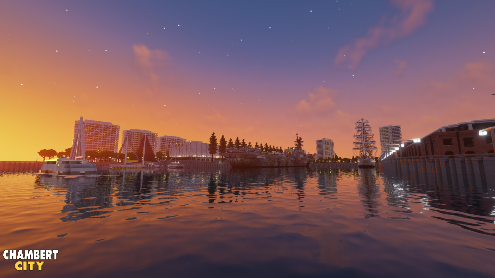 Same View. Different times of the day Minecraft Map