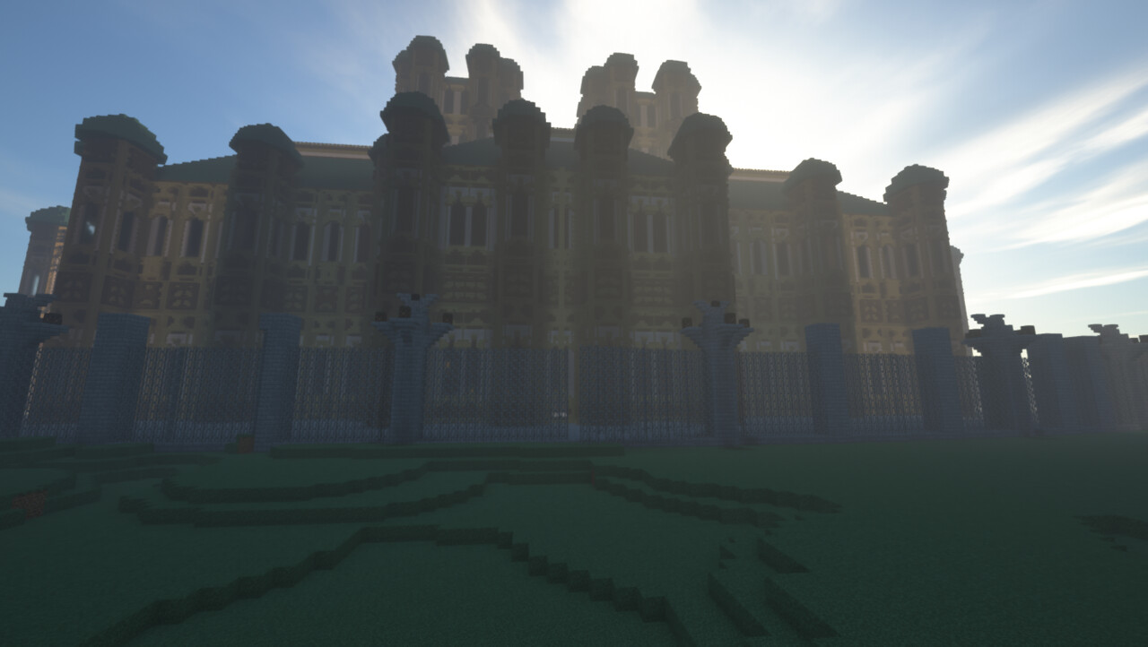 Batman Arkham Wayne Manor + Batcave %100 Finished Minecraft Map