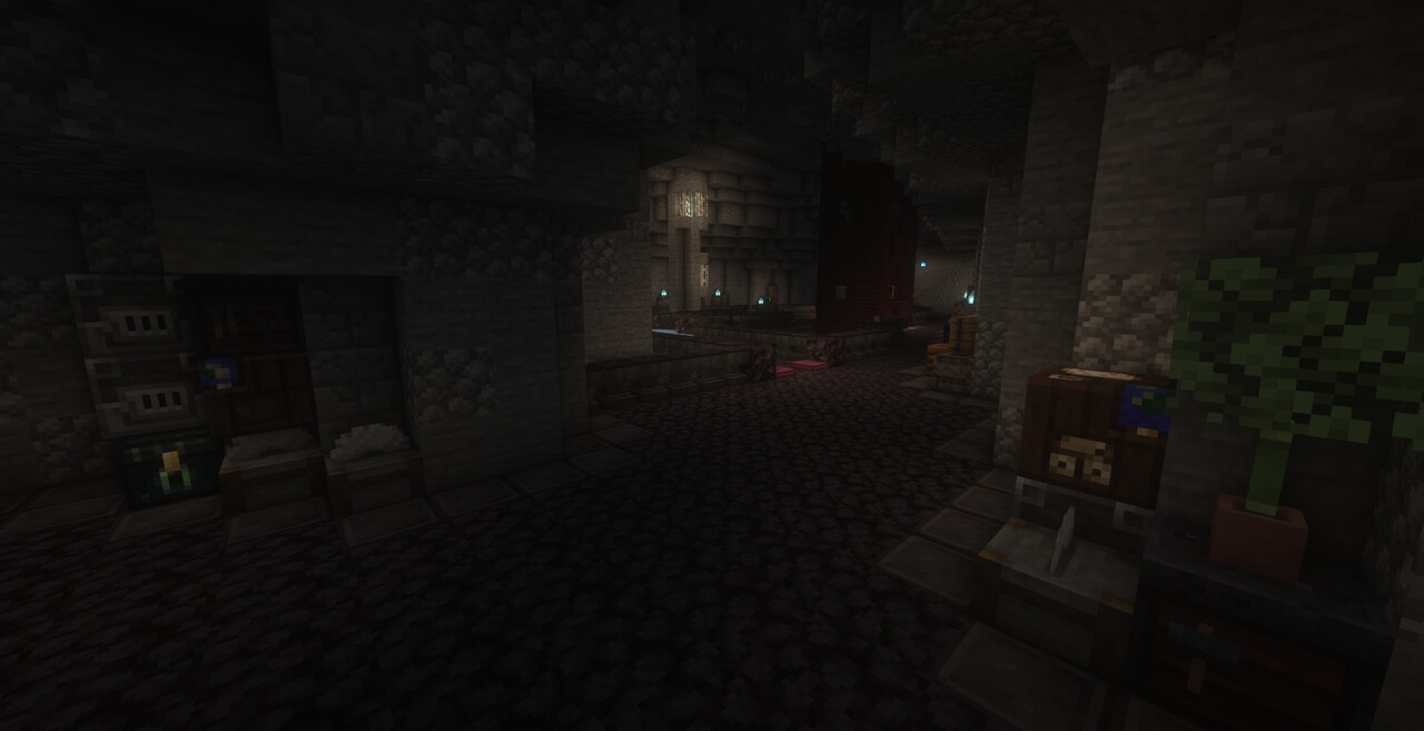 Batman Arkham Wayne Manor + Batcave %100 Finished Minecraft Map