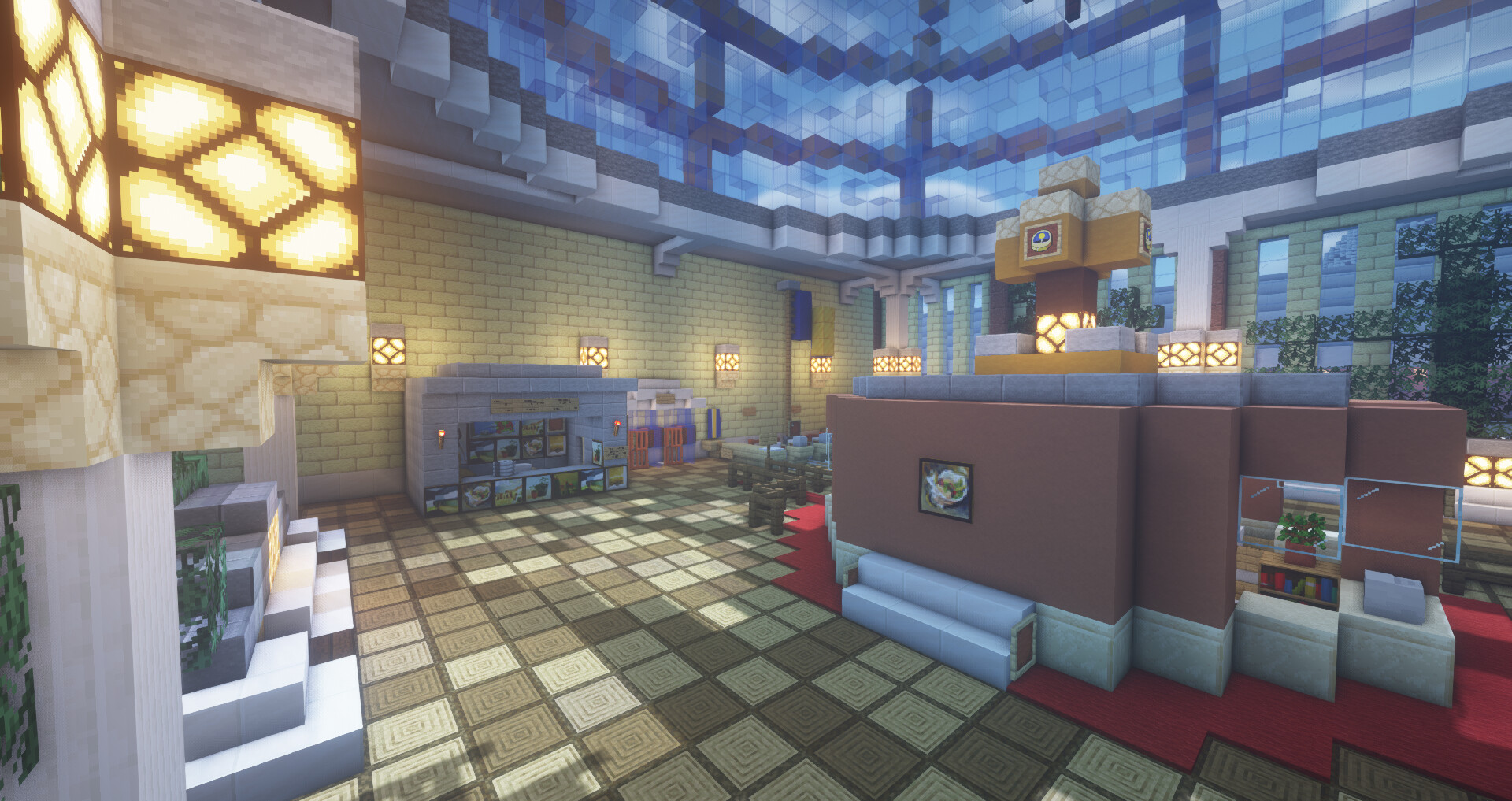 South Metropolitan Bus Terminal Minecraft Map