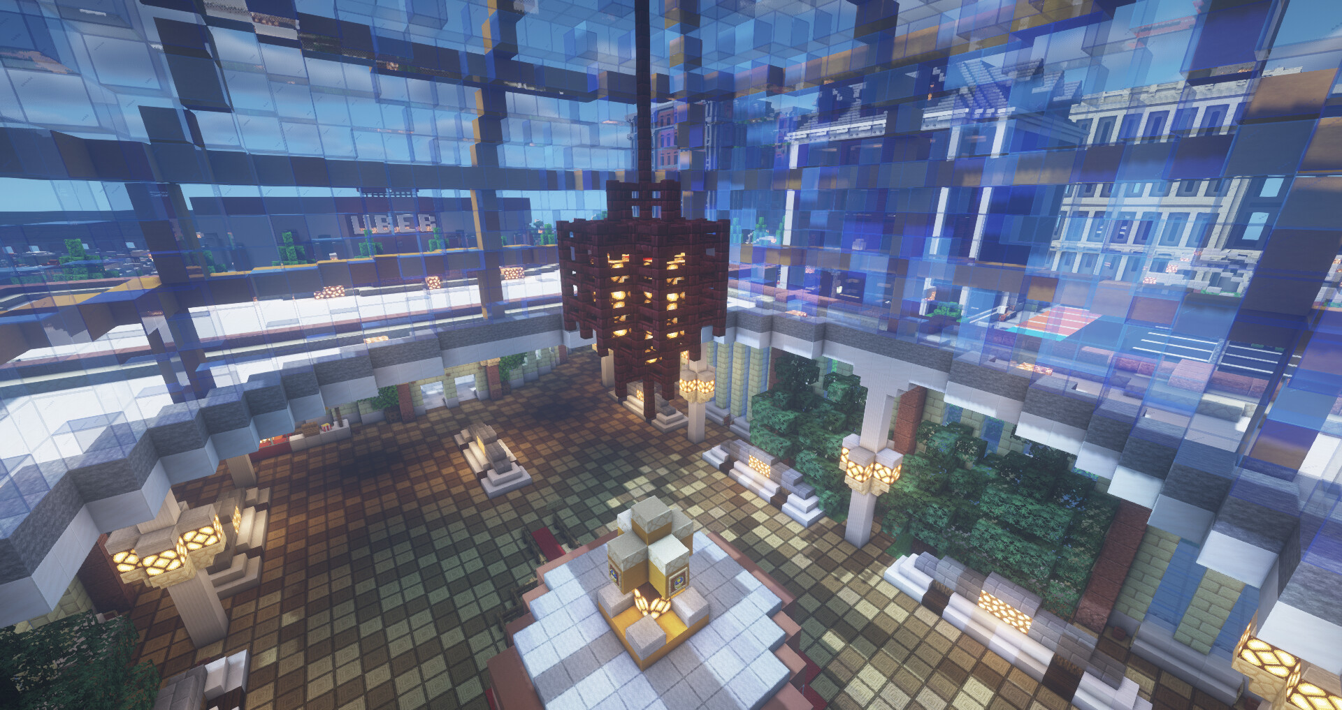 South Metropolitan Bus Terminal Minecraft Map