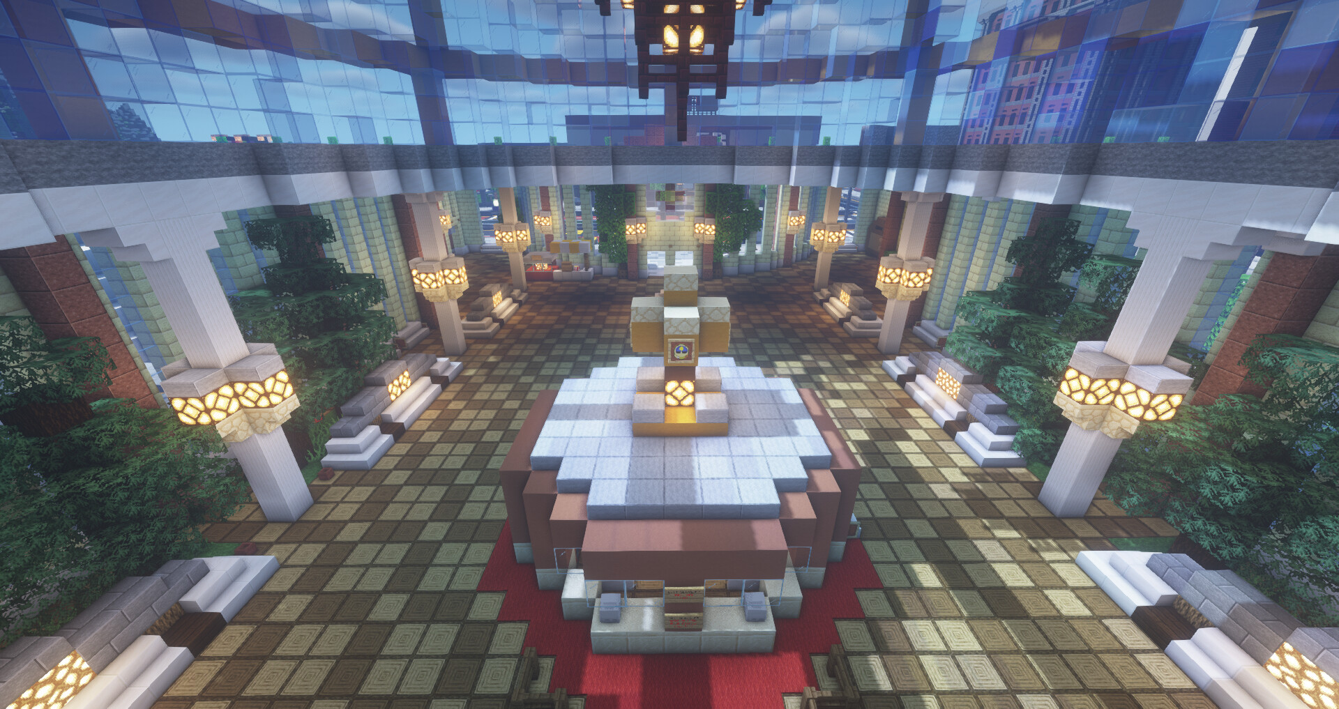 South Metropolitan Bus Terminal Minecraft Map