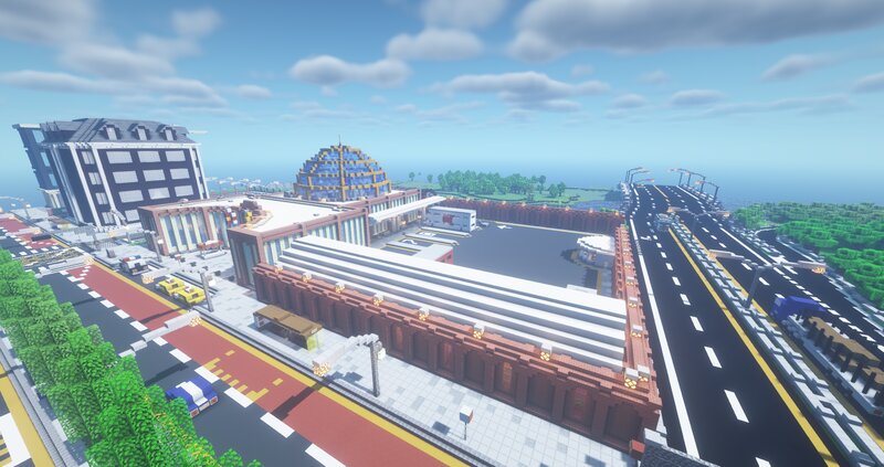 South Metropolitan Bus Terminal Minecraft Map