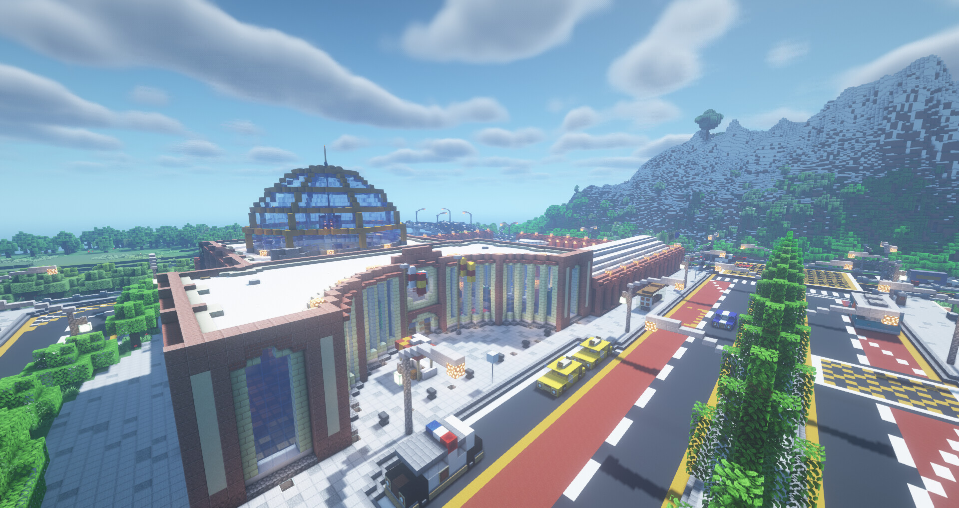 South Metropolitan Bus Terminal Minecraft Map
