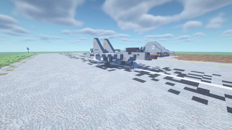 Soviet military airport Minecraft Map