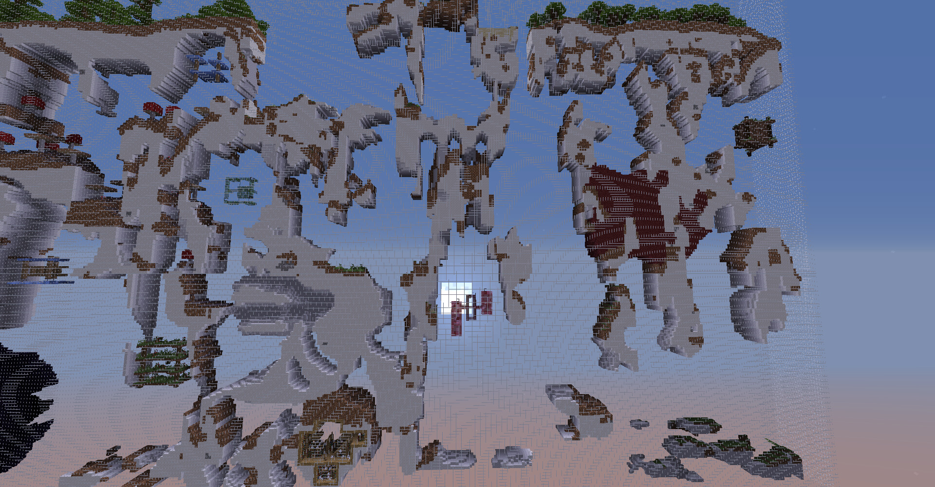 Ant Farm Trilogy and Sky Ant Farm Remastered Minecraft Map