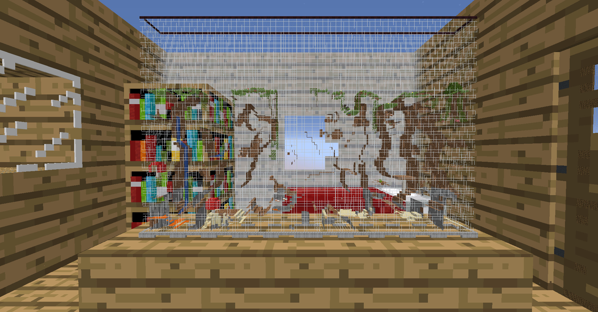 Ant Farm Trilogy and Sky Ant Farm Remastered Minecraft Map