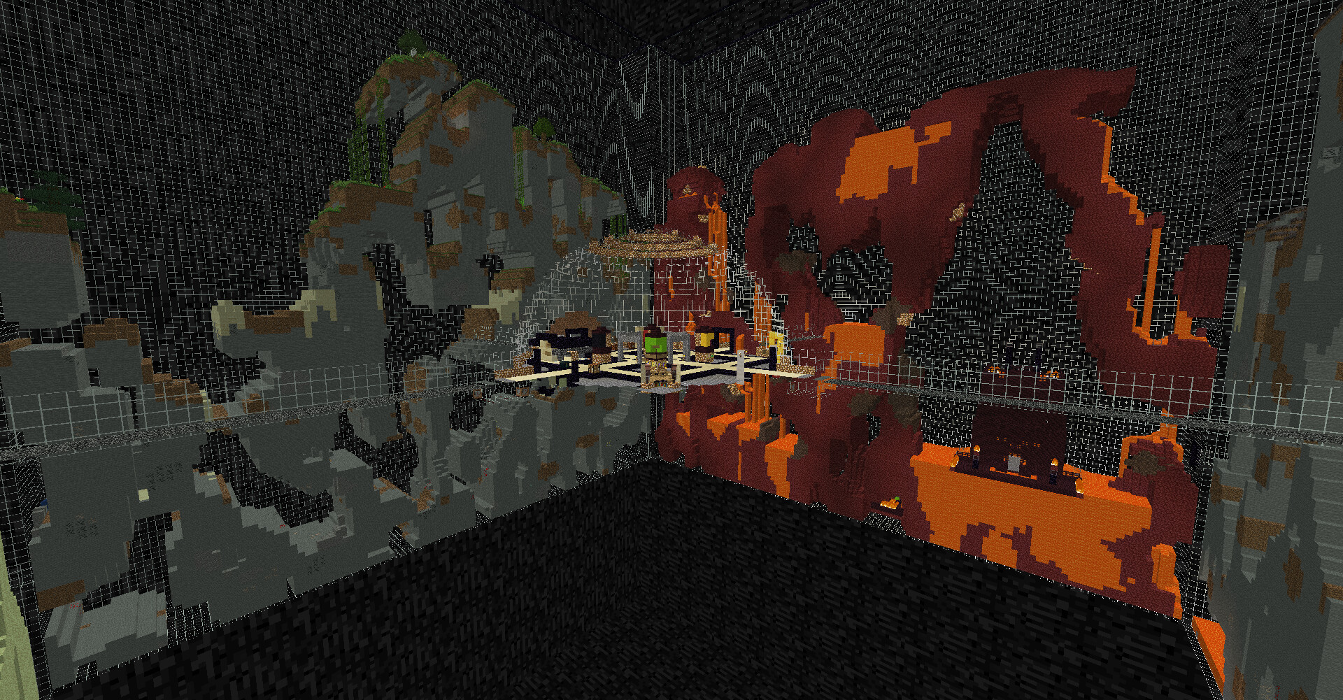 Ant Farm Trilogy and Sky Ant Farm Remastered Minecraft Map