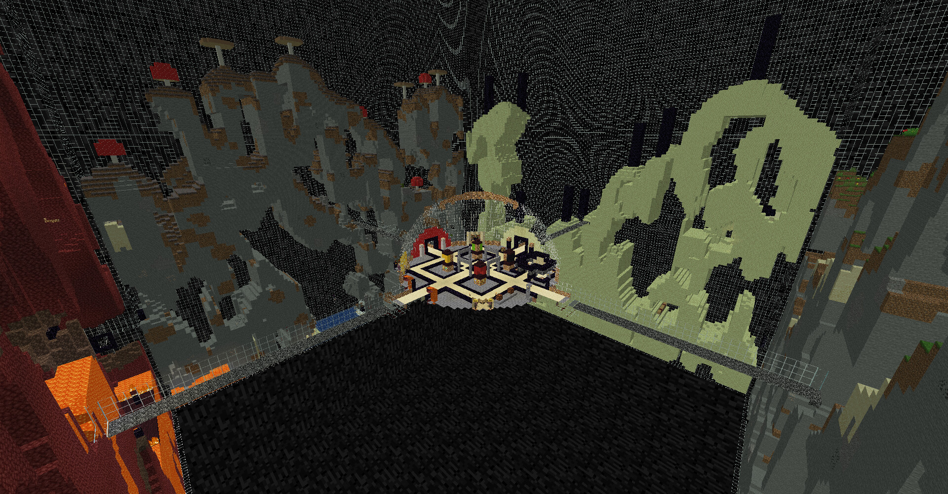 Ant Farm Trilogy and Sky Ant Farm Remastered Minecraft Map