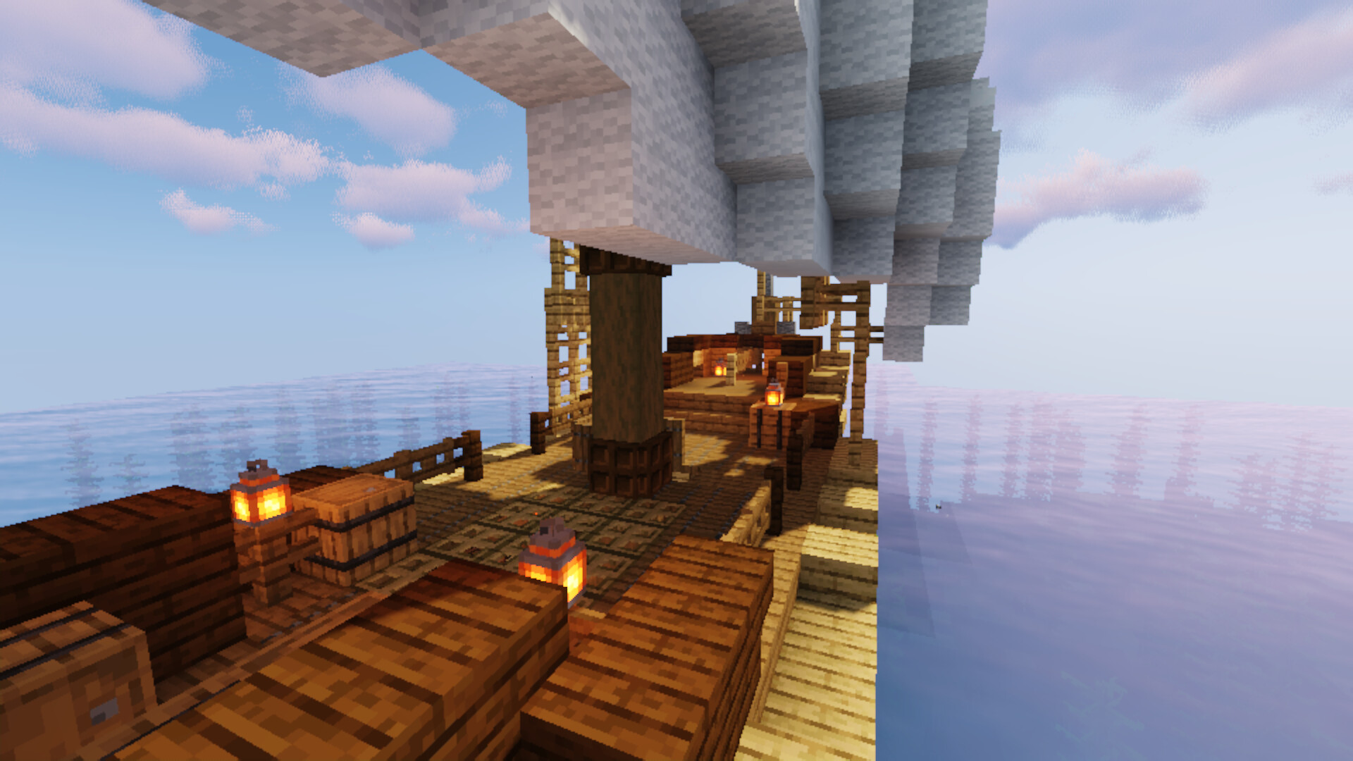 Dhow Sailship , Ancient Boat Minecraft Map