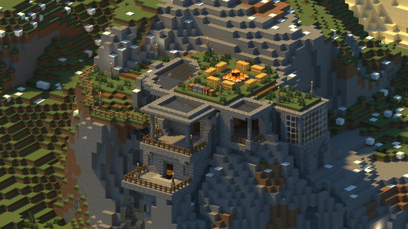 Throwback Builds - A Builders Journey Minecraft Map