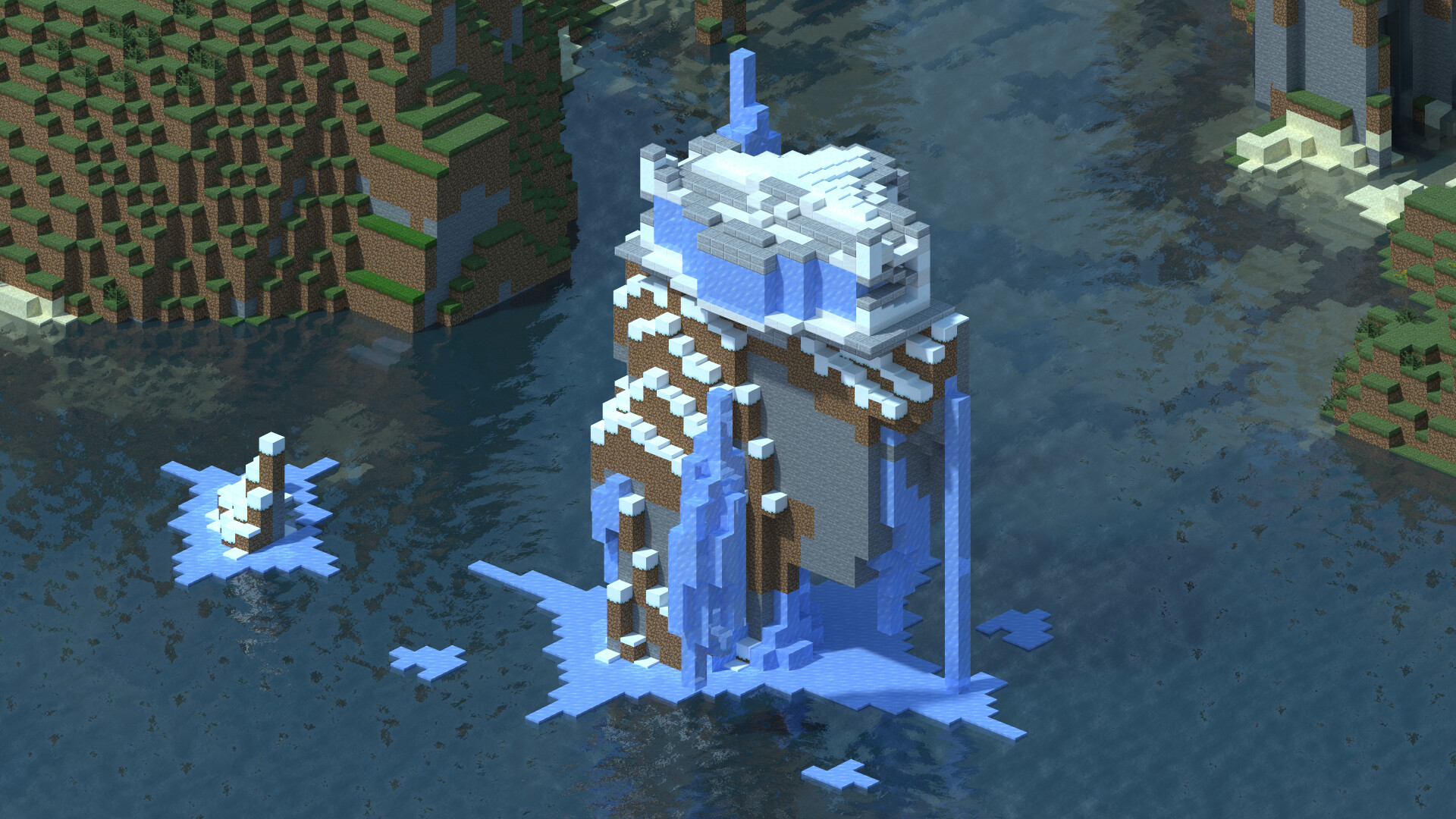 Throwback Builds - A Builders Journey Minecraft Map