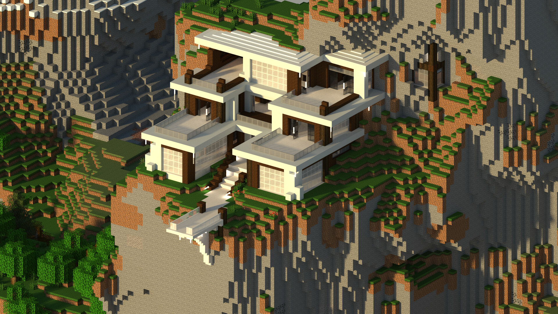 Throwback Builds - A Builders Journey Minecraft Map