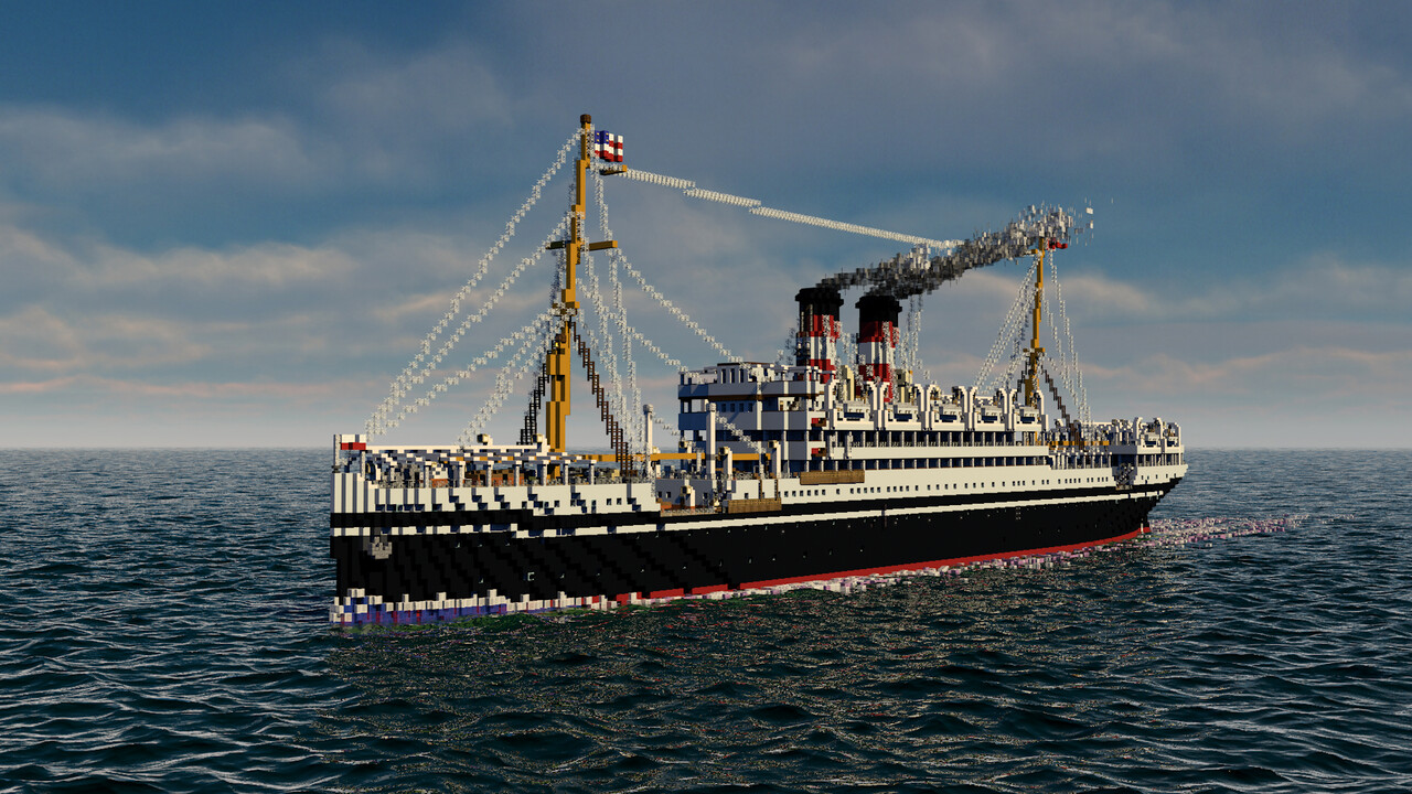SS Martha Washington | Full Interior | + Download Minecraft Map