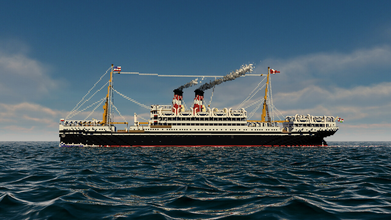 SS Martha Washington | Full Interior | + Download Minecraft Map