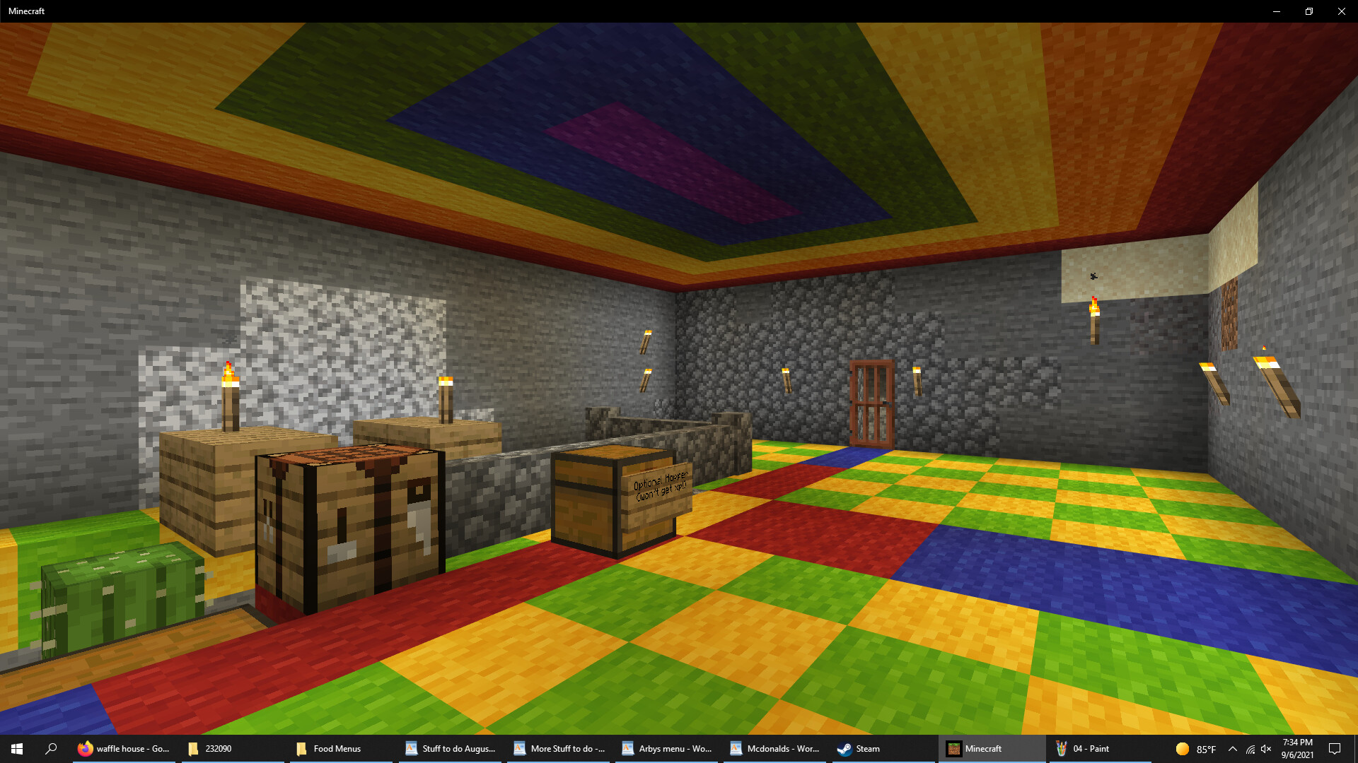 Ducky House and Ice Cream Playhouse Minecraft Map