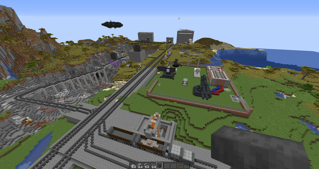 My map with some factorys Minecraft Map
