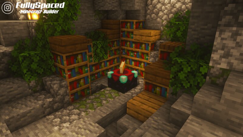 Simple Ultimate Survival Cave Base!! Minecraft Map