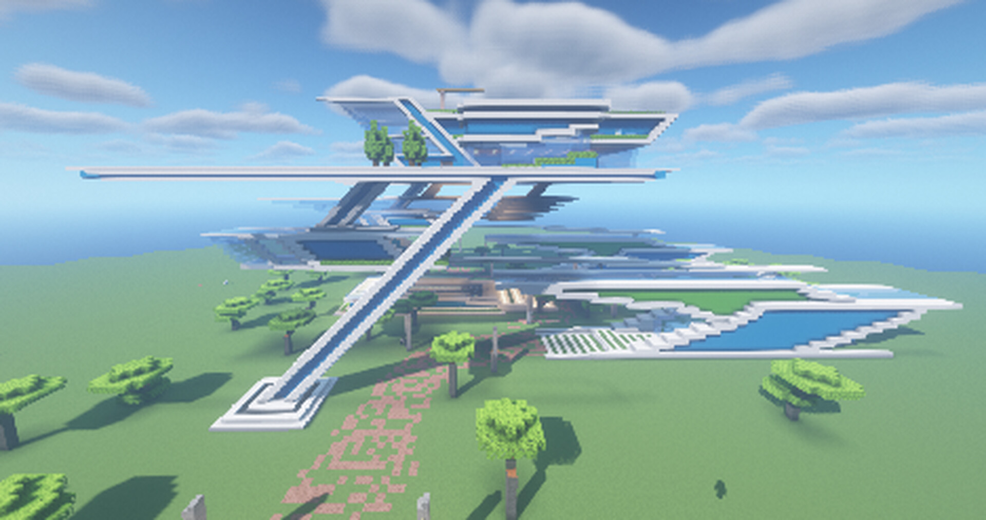 Modern Summer House - 8 Minecraft Map