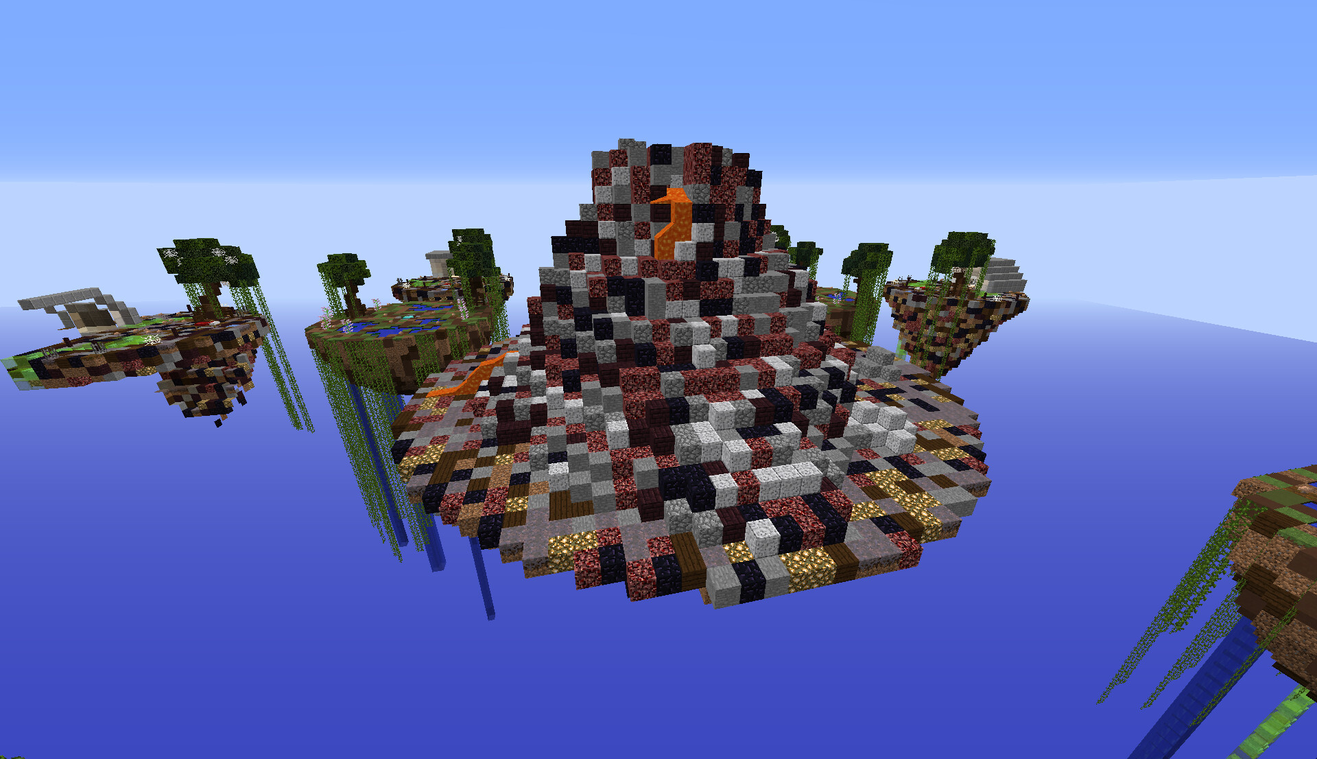 Bedwars 8x2 or 8x1 map (hypixel layout) Minecraft Map