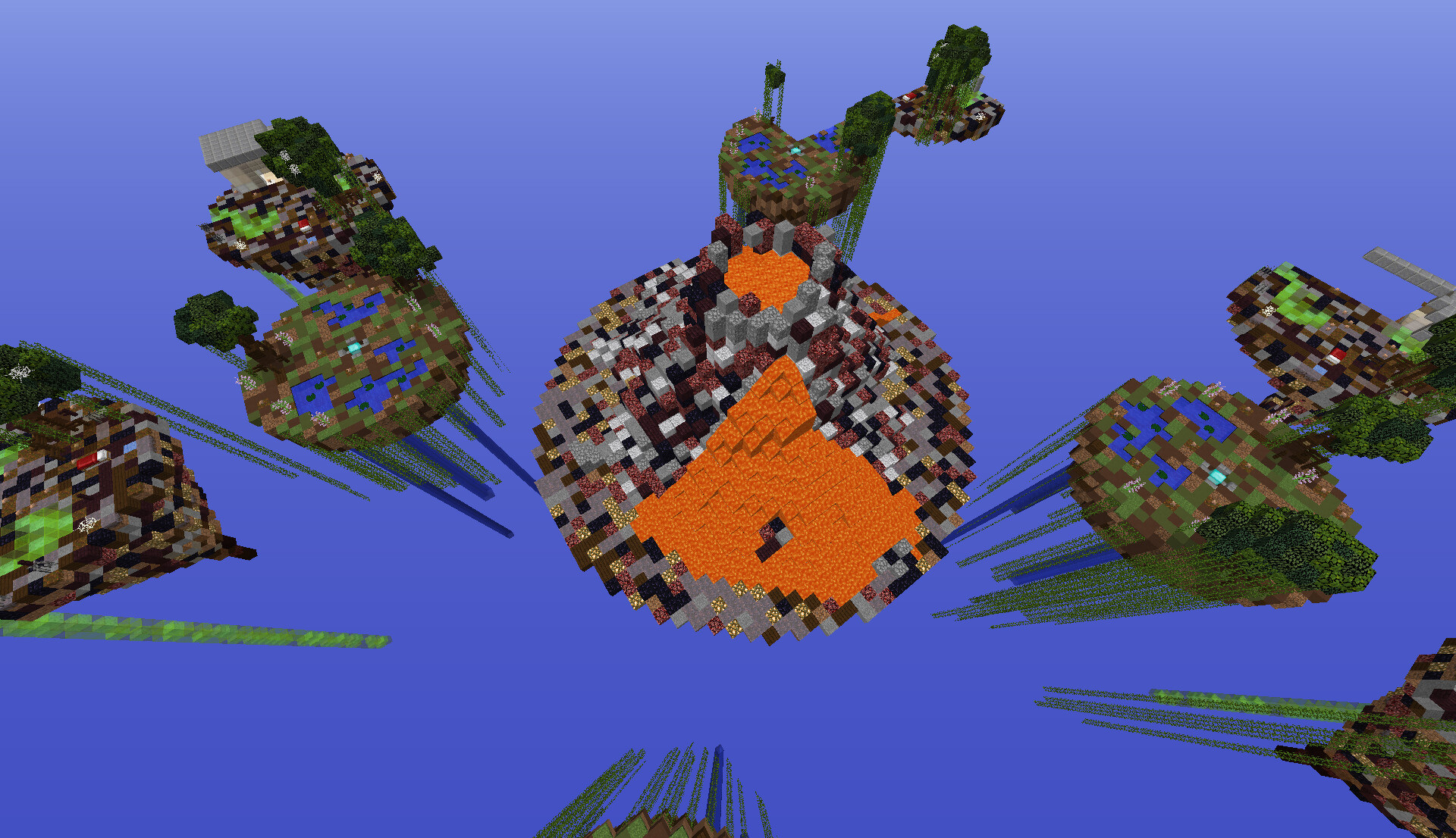 Bedwars 8x2 or 8x1 map (hypixel layout) Minecraft Map