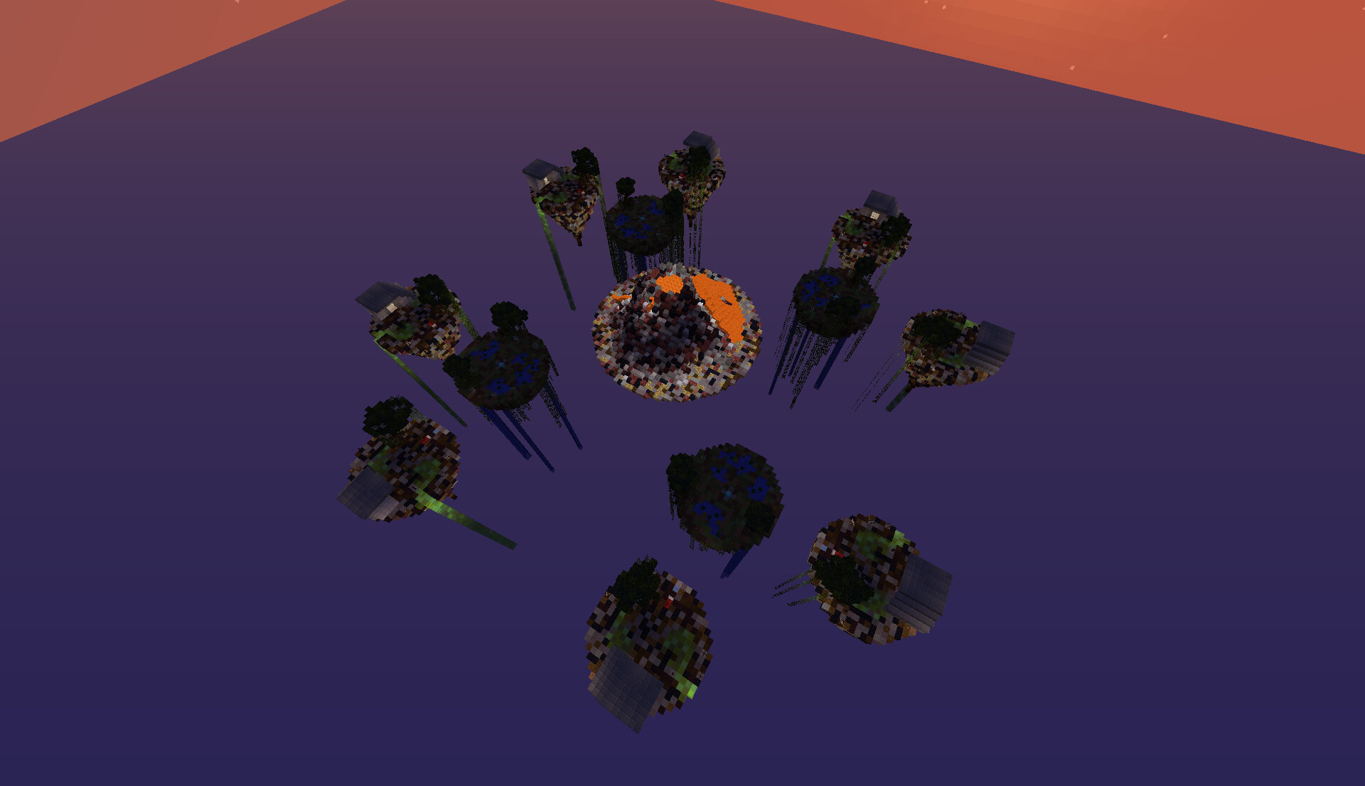 Bedwars 8x2 or 8x1 map (hypixel layout) Minecraft Map