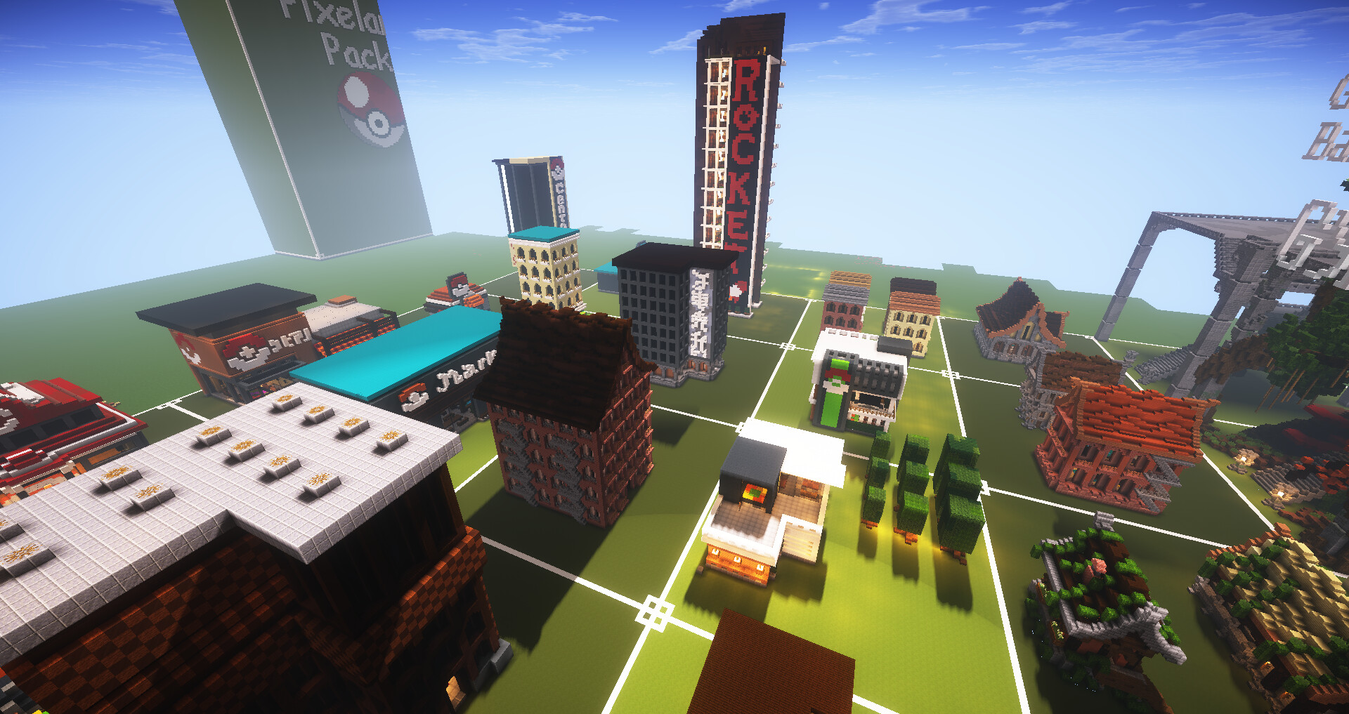 Pixelmon Build Pack Minecraft Map