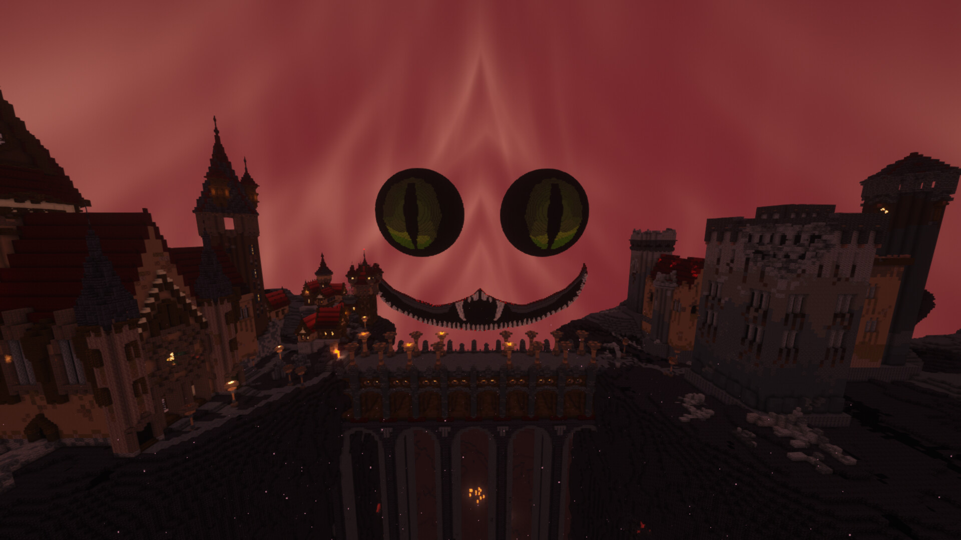 [Halloween Build] Vampire City - Timelapse and download! Minecraft Map