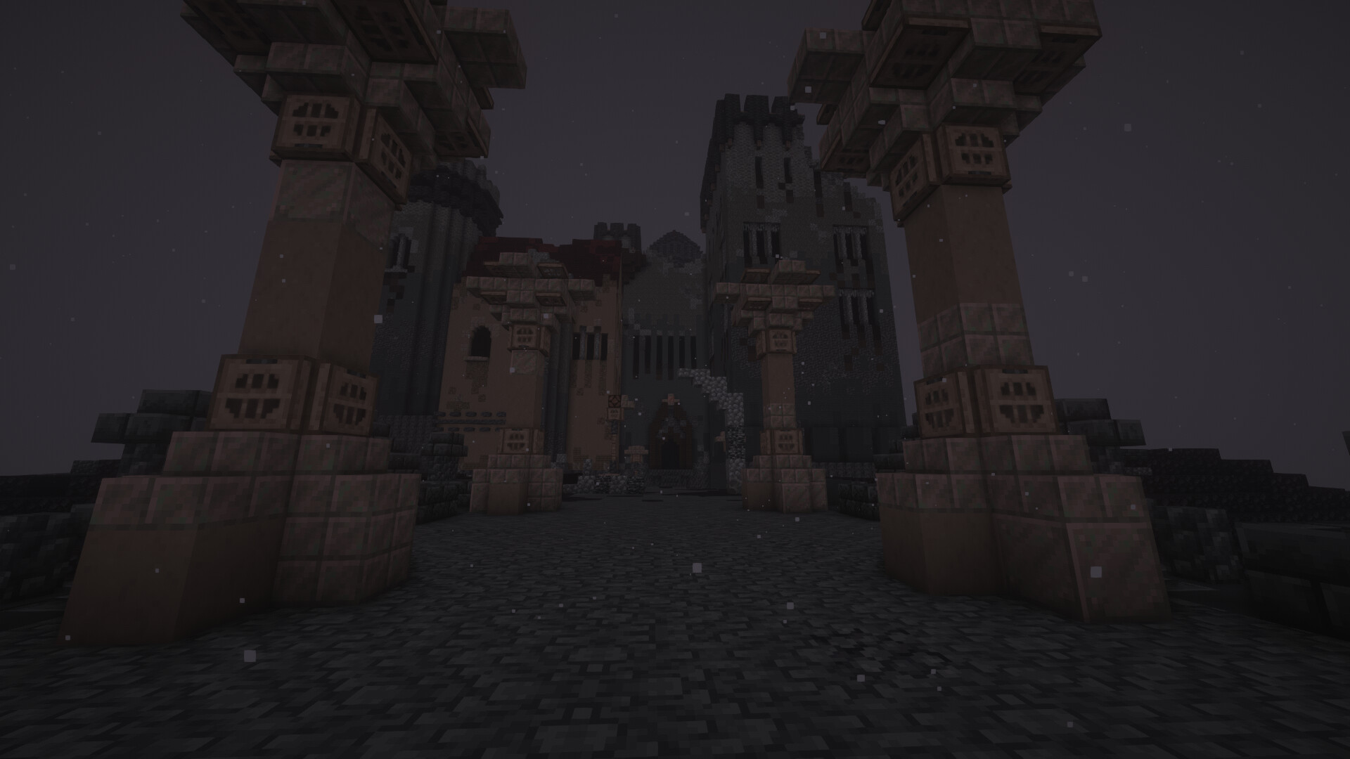 [Halloween Build] Vampire City - Timelapse and download! Minecraft Map