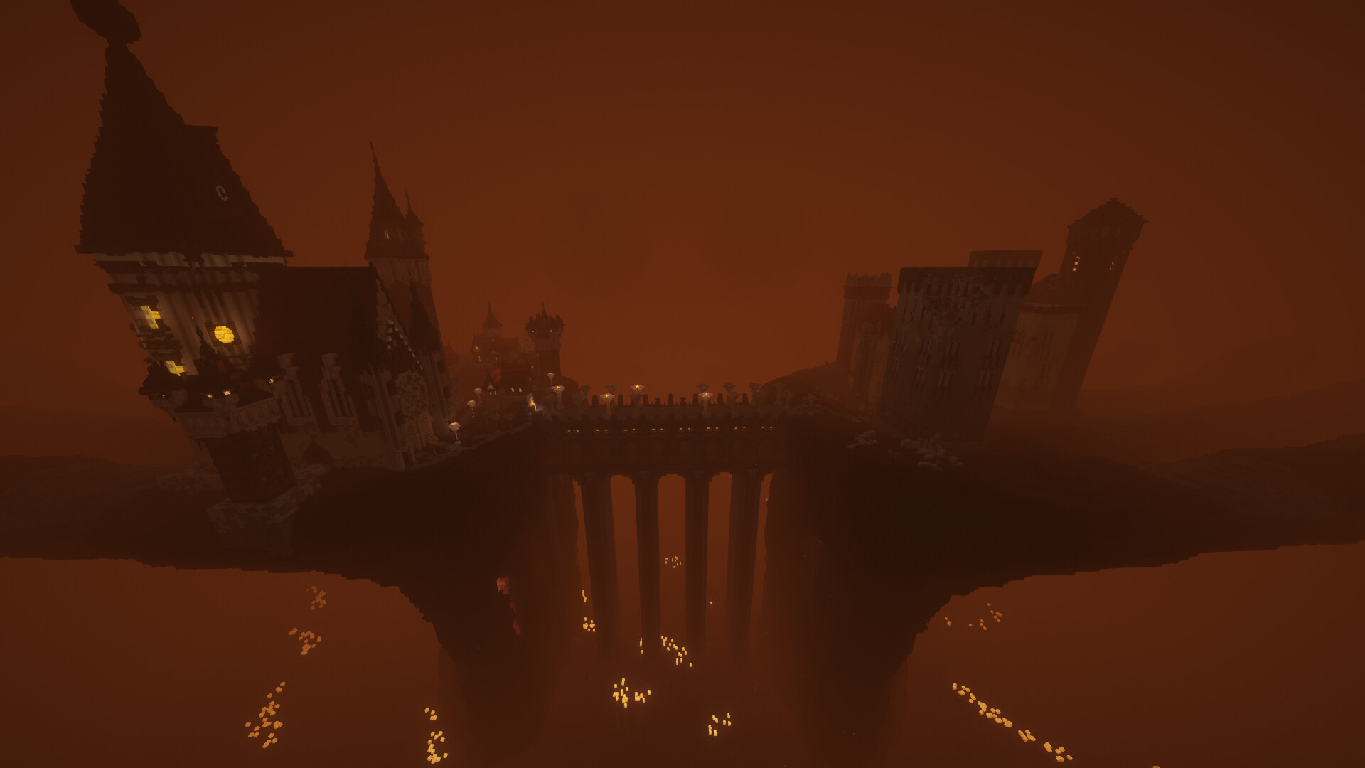 [Halloween Build] Vampire City - Timelapse and download! Minecraft Map