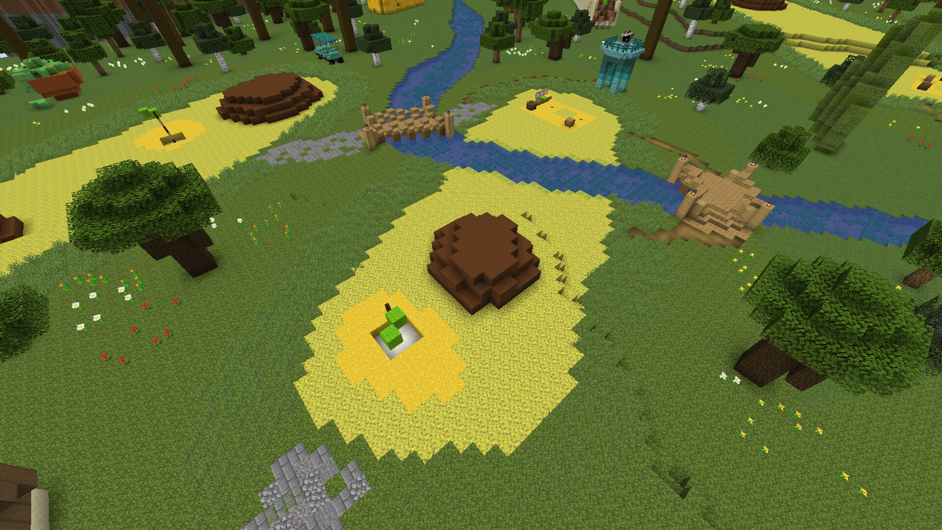 Guacamole Greens Minecraft Golf Course Minecraft Map