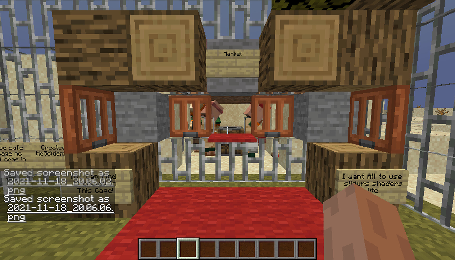 Survival Cage Minecraft Map