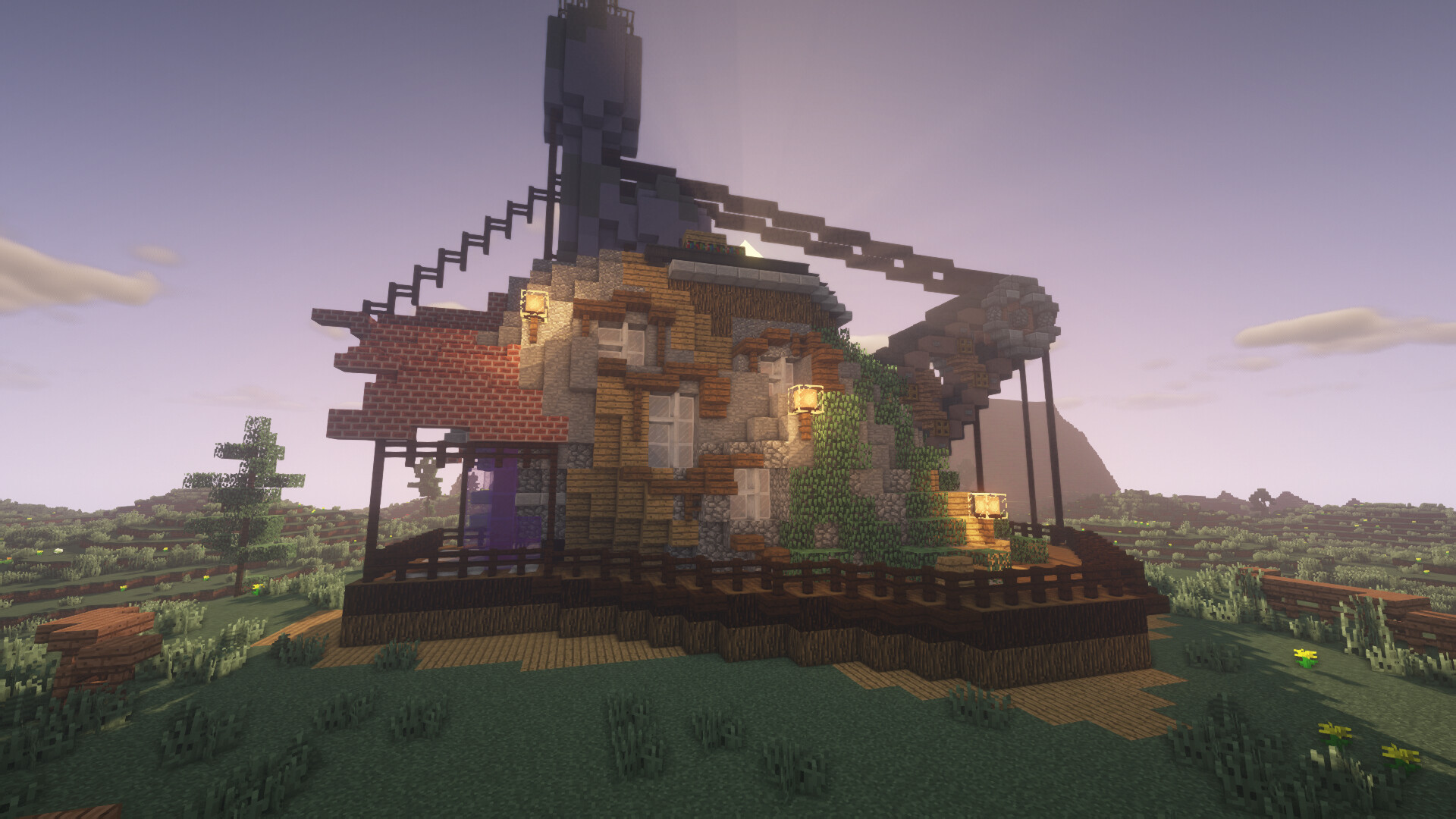 Stone House (remake) - Dreamland 2021 project Minecraft Map