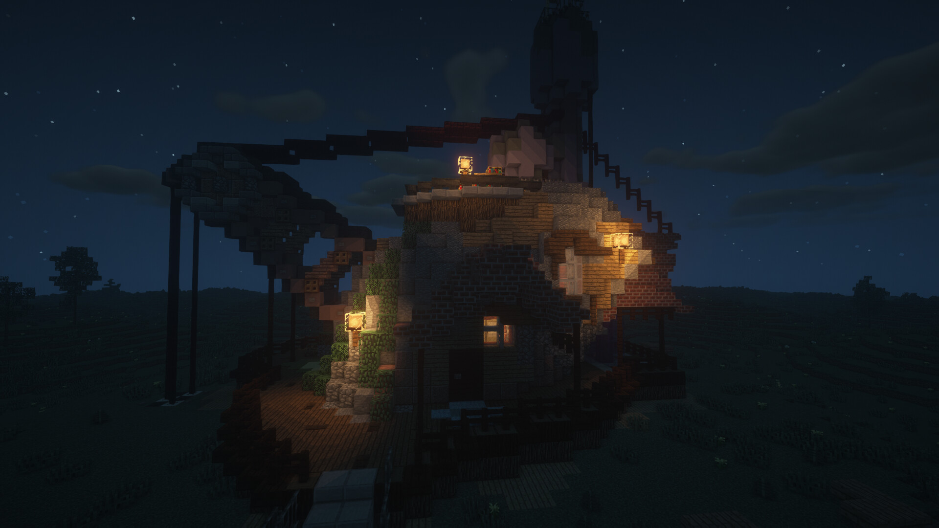 Stone House (remake) - Dreamland 2021 project Minecraft Map