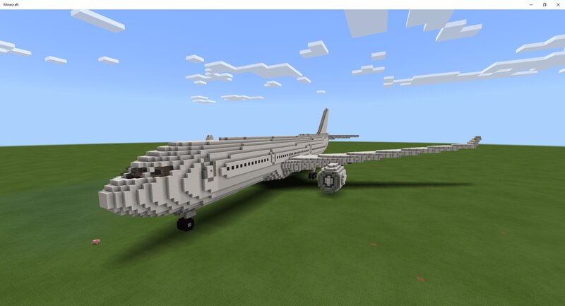 Airbus A330 Final Result Minecraft Map