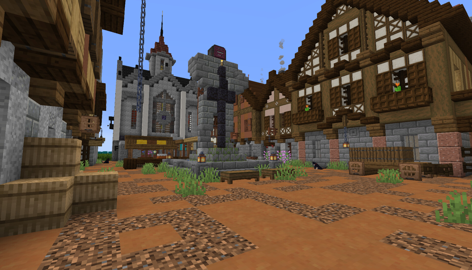 Solstia, Medieval fantasy capital Minecraft Map