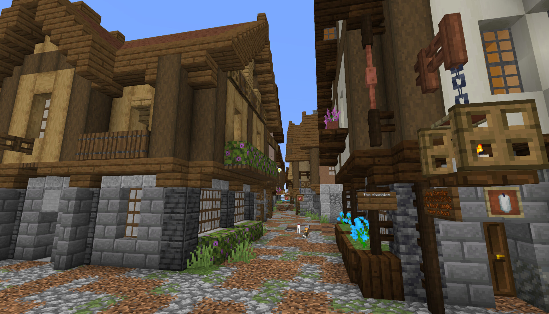 Solstia, Medieval fantasy capital Minecraft Map