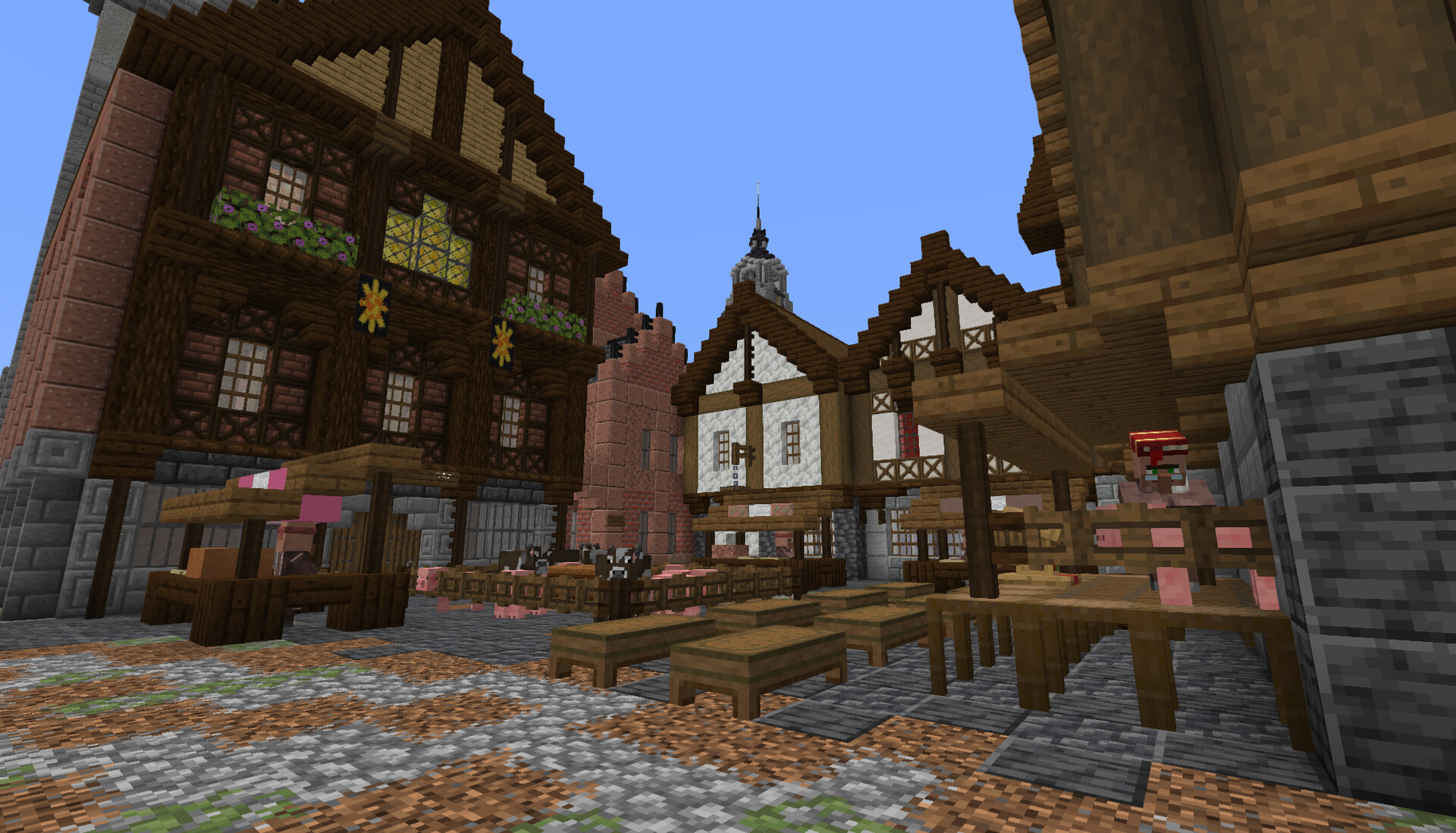 Solstia, Medieval fantasy capital Minecraft Map