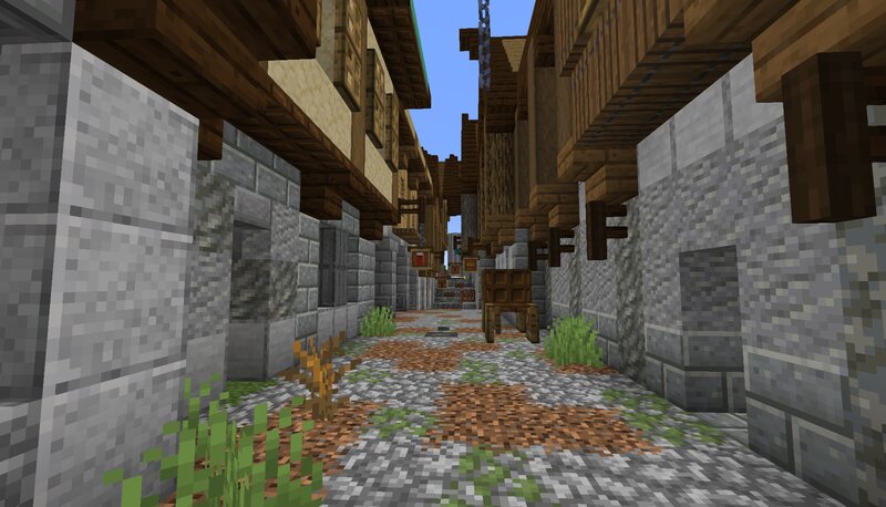 Solstia, Medieval fantasy capital Minecraft Map