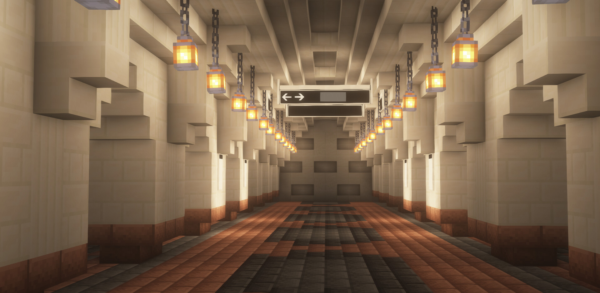 Subway/Metro stations of Line 2 (MTR MOD) Minecraft Map