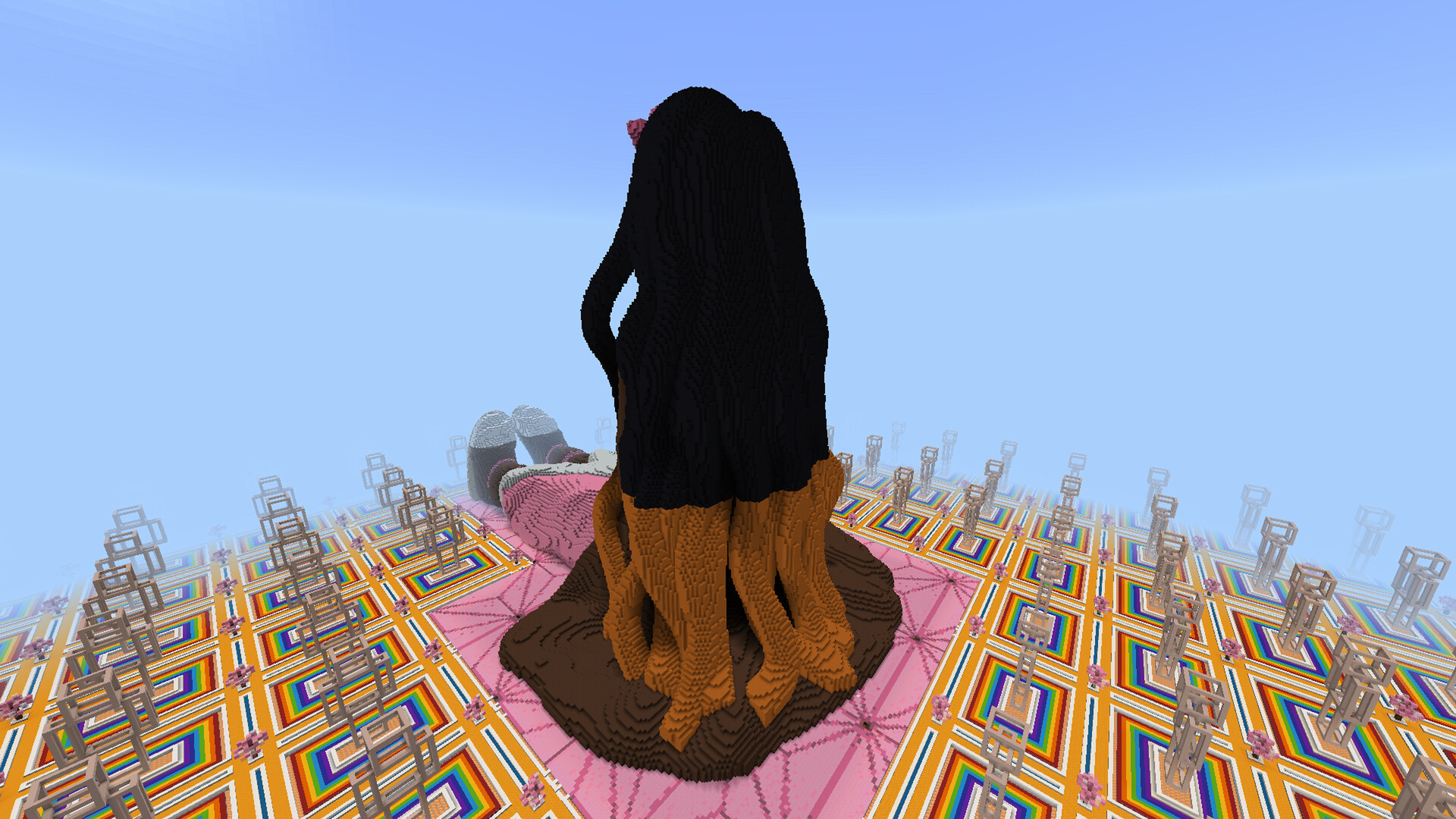 Nezuko Kamado - Demon Slayer - Statue Minecraft Map