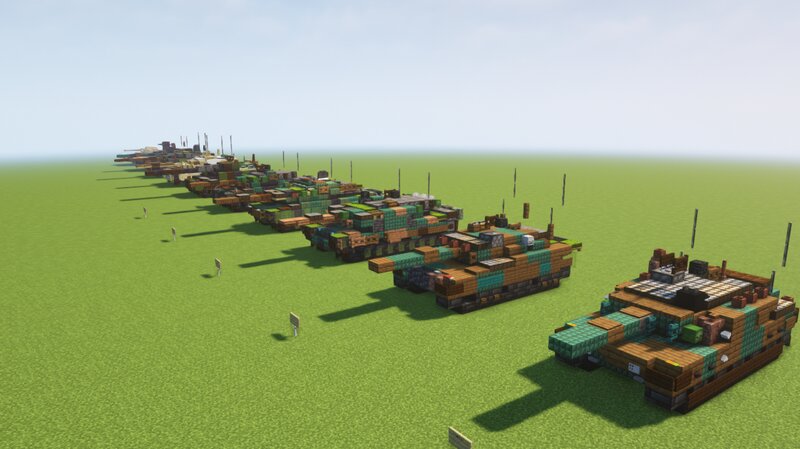 Main Battle Tanks Collection No.1 - 1.5:1 Scale tanks (Download ...